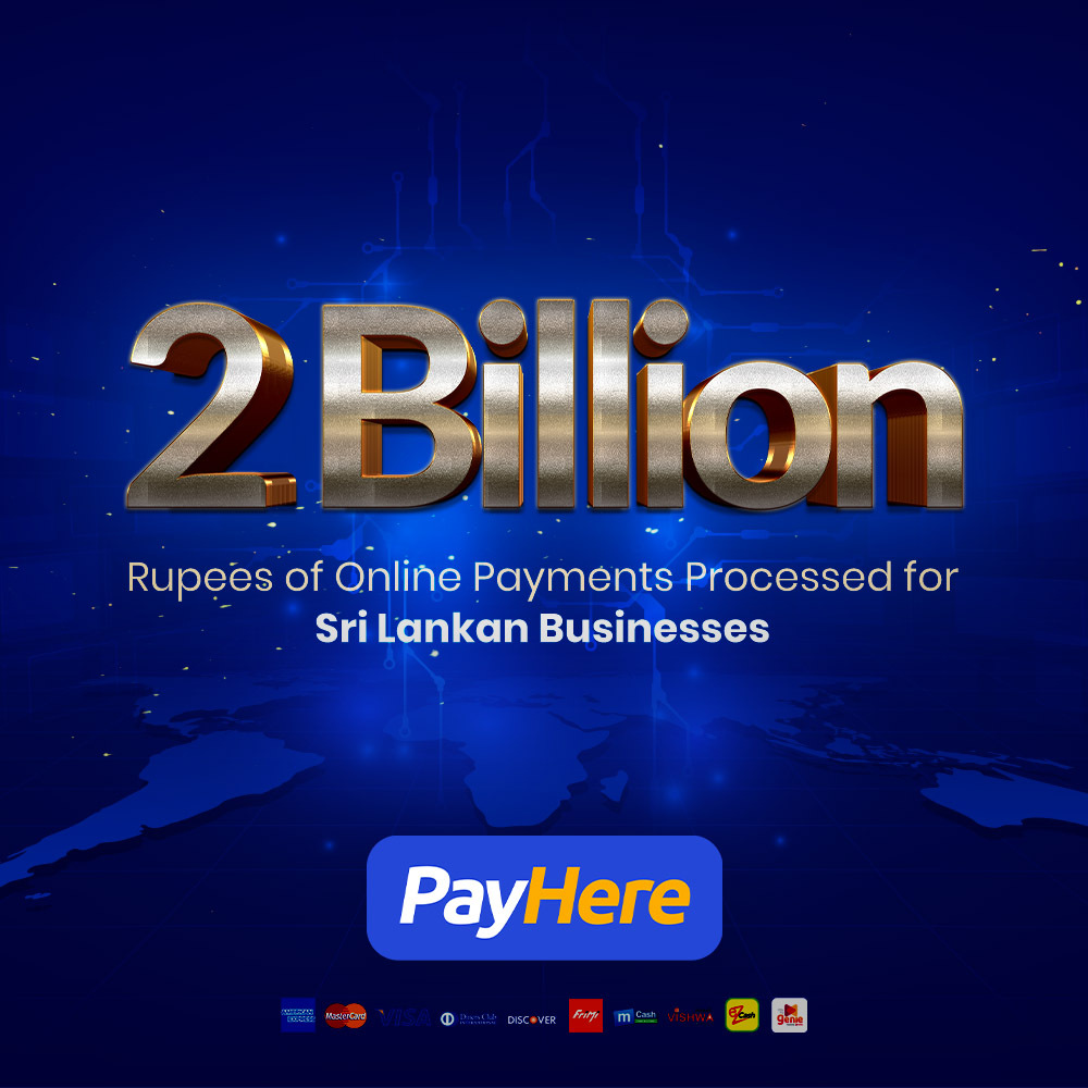 PayHere From One Billion To Two Billion Rupees PayHere Blog PayHere From One Billion To Two Billion Rupees PayHere Blog